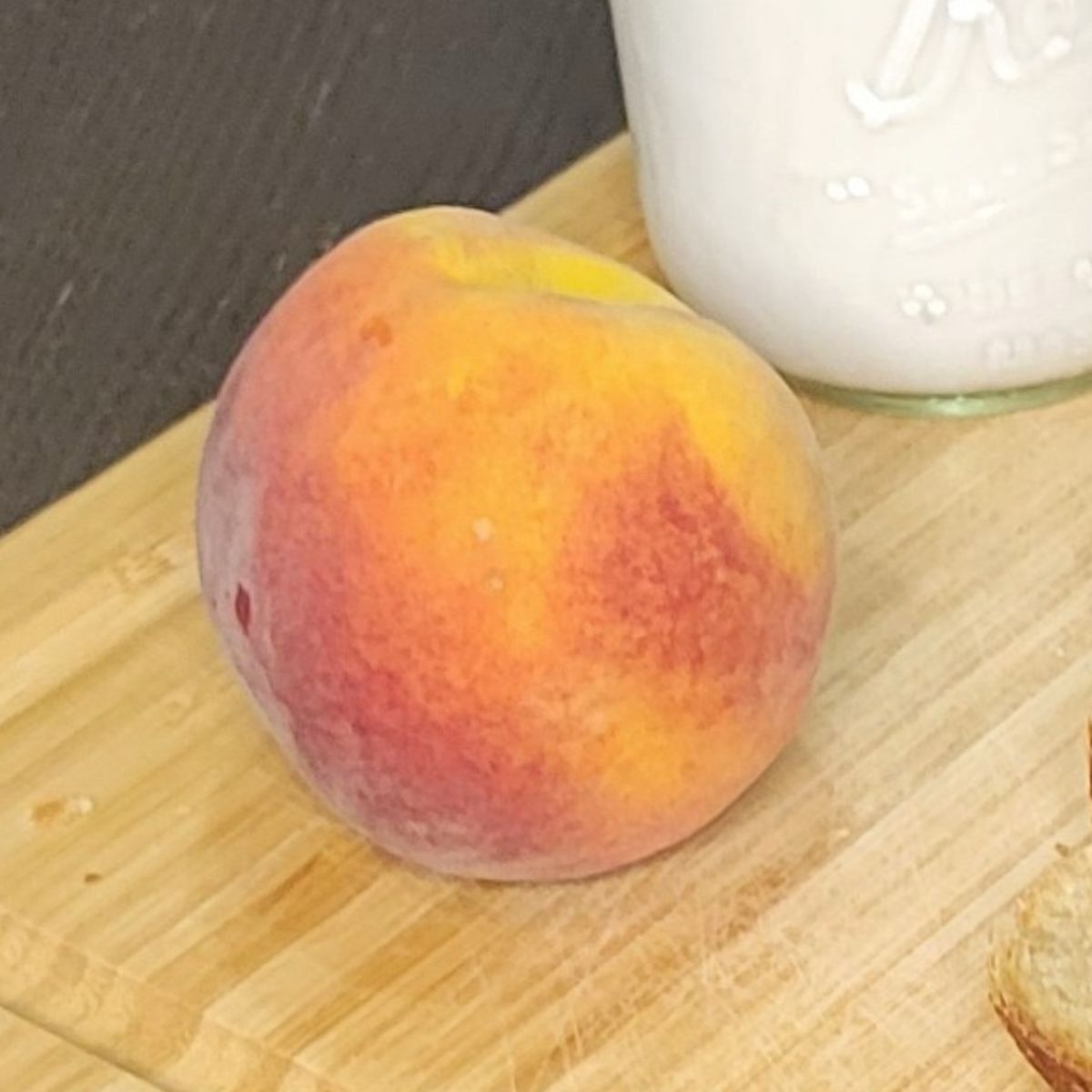 Peaches and Cream Bread Made With Fresh Milled Flour