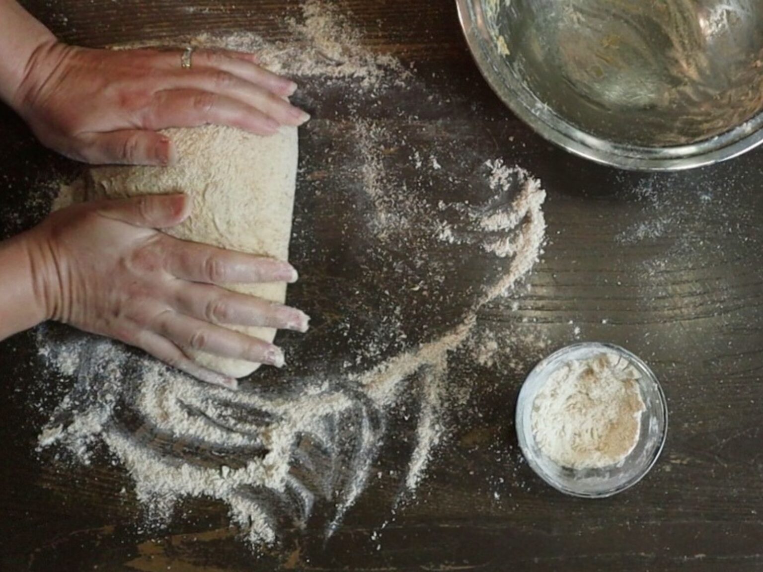 Crusty French Bread Baguette Made With Fresh Milled Flour Magic