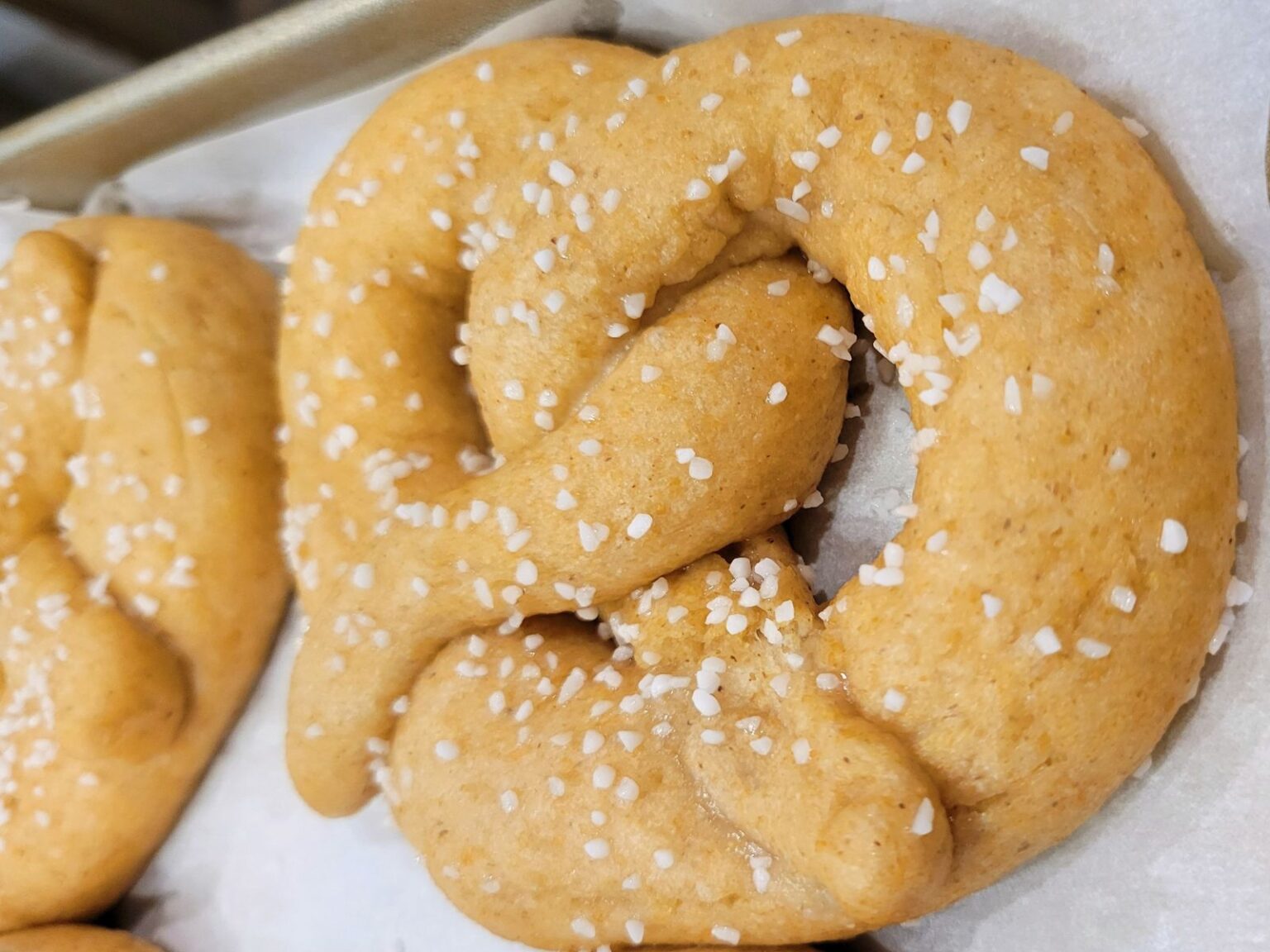 The Best Soft Pretzels Made With Fresh Milled Flour - Grains In Small ...