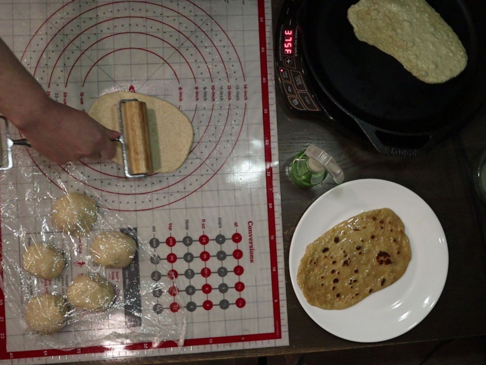 How To Make Beautiful Naan With Fresh Milled Flour - Grains In Small Places