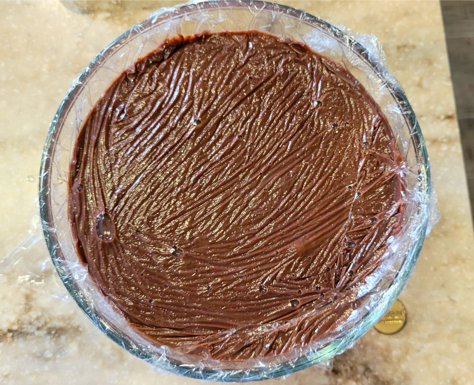 Chocolate Pudding With Fresh Milled Flour - Grains In Small Places