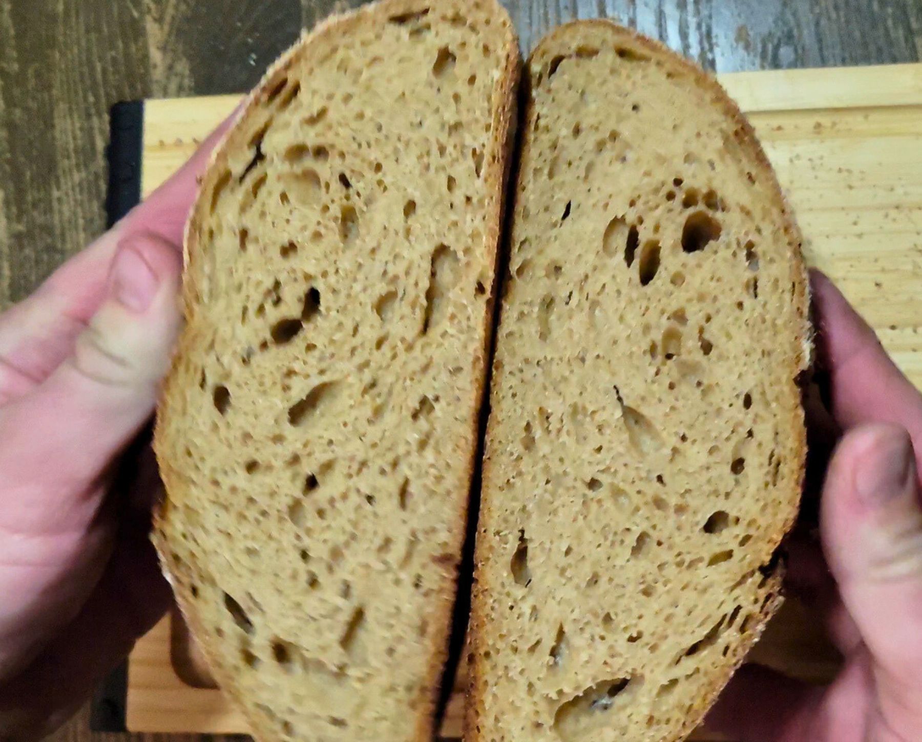 100% Fresh Milled Flour Sourdough Bread Made Easy - Grains In Small Places