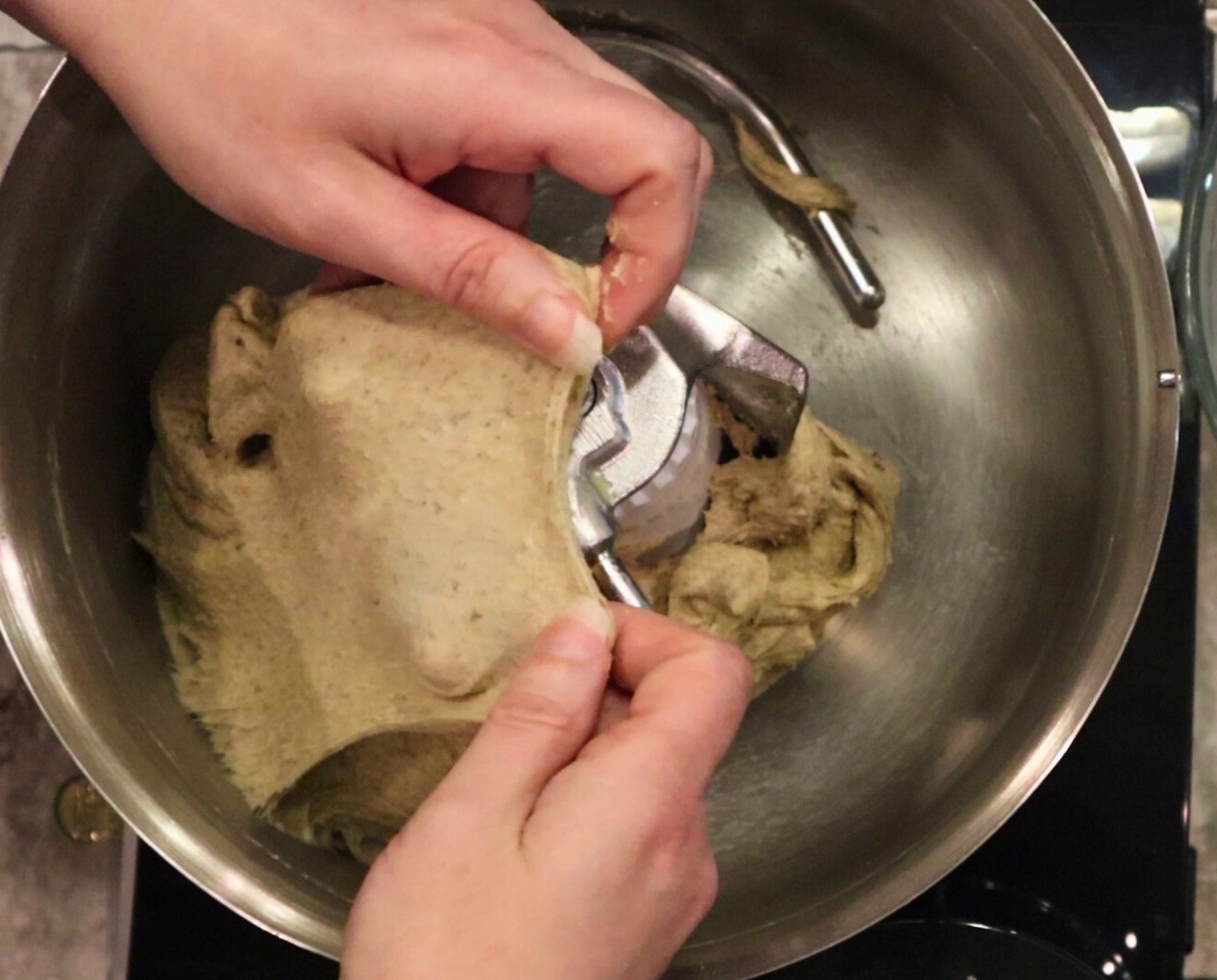 Marbled Rye Bread Made With Fresh Milled Flour - Grains In Small Places