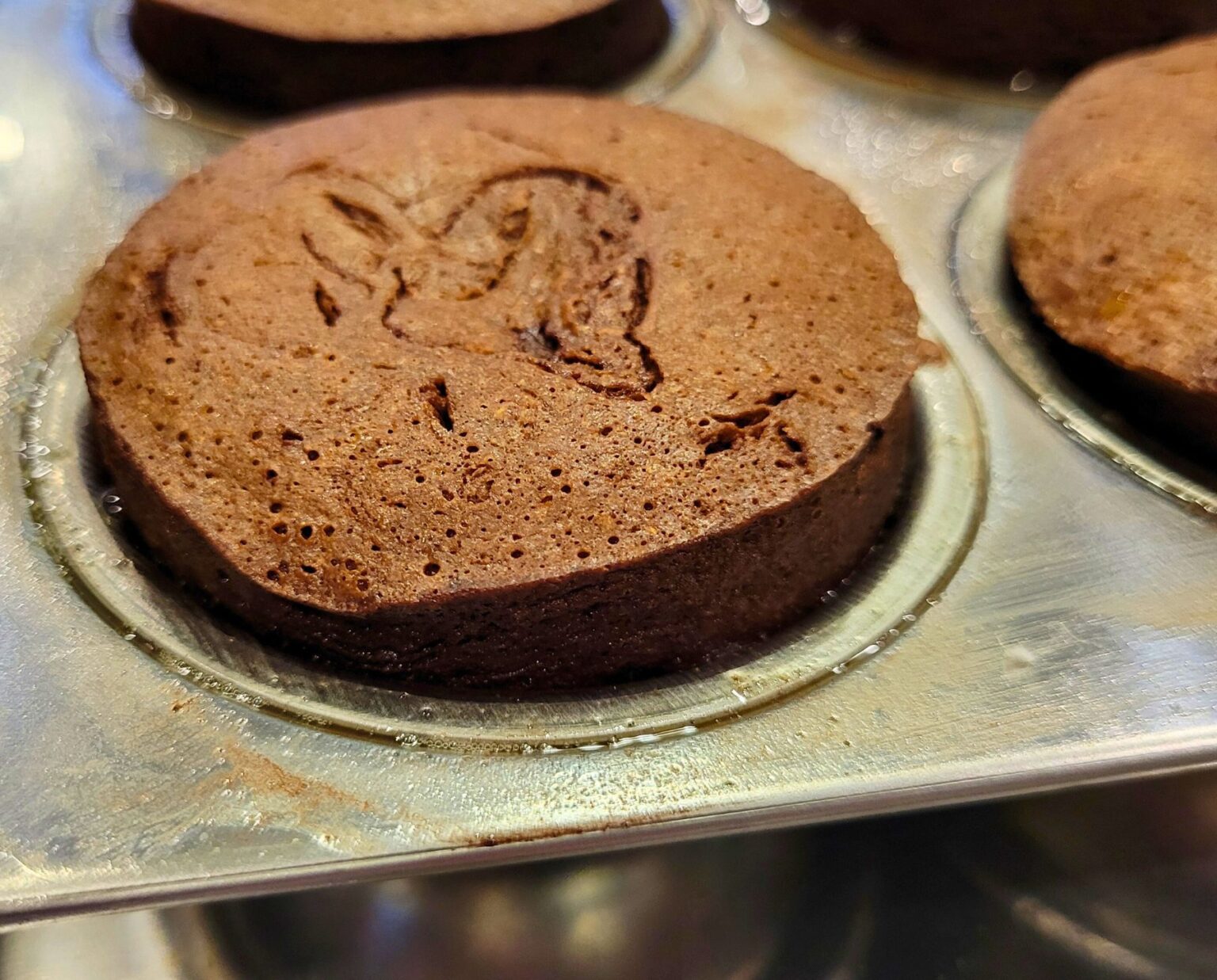 Chocolate Lava Cake With Fresh Milled Flour - In A Muffin Pan!