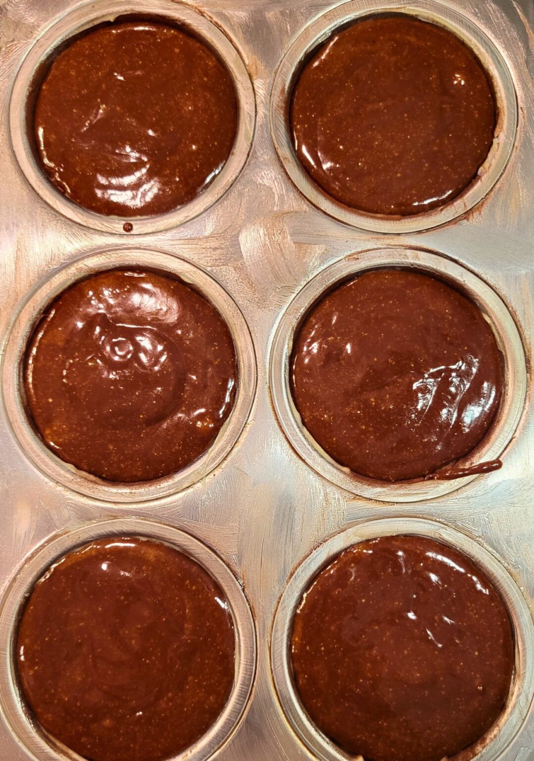 Chocolate Lava Cake With Fresh Milled Flour - In A Muffin Pan!